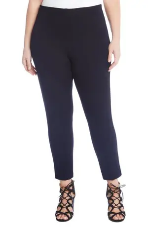 Karen Kane Piper Ankle Pants - Navy
