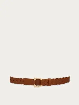 FERRAGAMO Gancini Reversible Belt - Beige