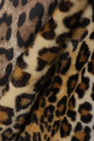 Dolce & Gabbana Oversized Leopard-print Faux Fur Coat