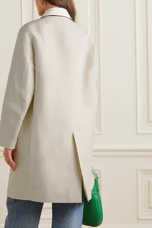 Loro Piana Cotton And Linen-blend Coat