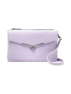 Botkier Botkier New York Valentina Leather Crossbody Bag - Lavender
