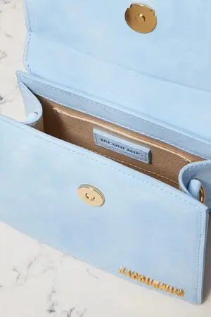 Jacquemus Le Chiquito Moyen Suede Shoulder Bag