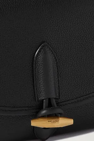 Saint Laurent Le Caban Textured-leather Shoulder Bag