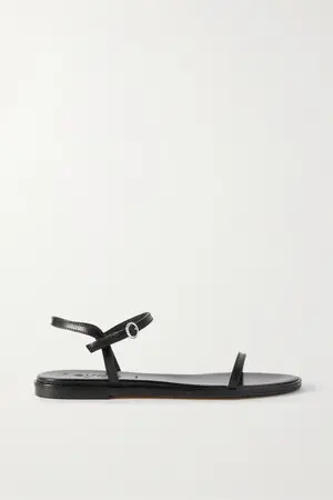 AeydĒ Nettie Leather Sandals - Black