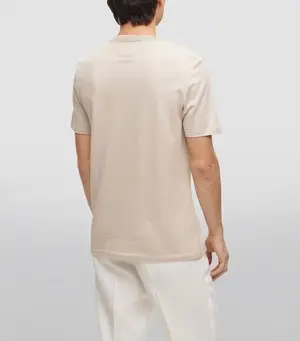 BOSS Cotton-silk T-shirt