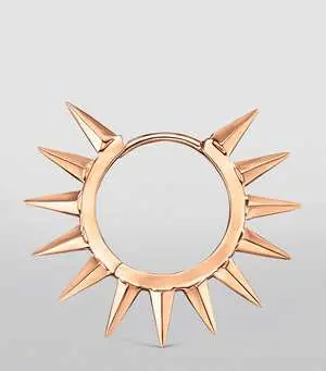 MARIA TASH Metal Mohawk Hoop Earring