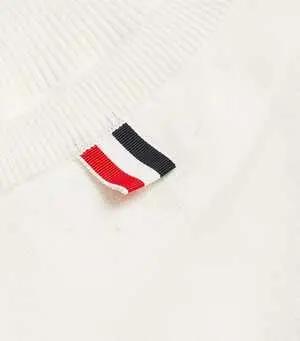 Thom Browne 4-bar Stripe Sweater - White