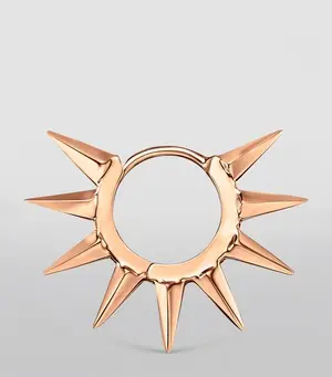 MARIA TASH Metal Mohawk Hoop Earring