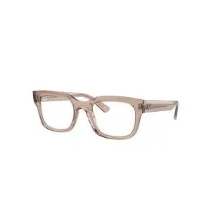 Ray-ban Chad Optics Bio-Based Eyeglasses Frame Transparent Light Brown