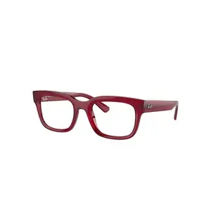 Ray-ban Chad Optics Bio-Based Eyeglasses Transparent Red