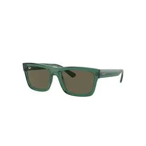 Ray-ban Warren Bio-based Sunglasses - Transparent Green