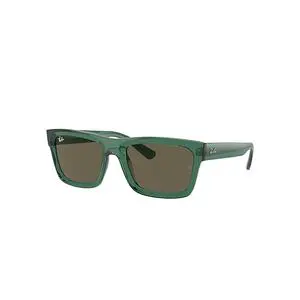 Ray-ban Warren Bio-based Sunglasses - Transparent Green