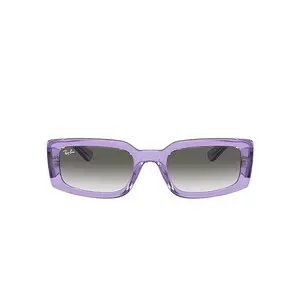 Ray-ban Rectangular Bio-based Sunglasses - Transparent Violet