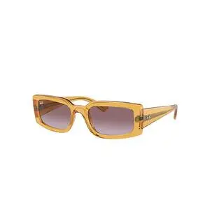 Ray-ban Rectangular Bio-based Sunglasses - Transparent Yellow