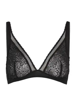 Simone Perele Comete Lace Soft-cup Bra - Black