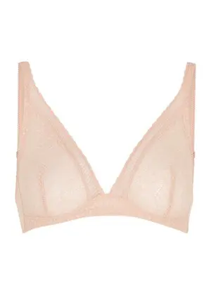 Simone Perele Comete Lace Soft-cup Bra - Sand