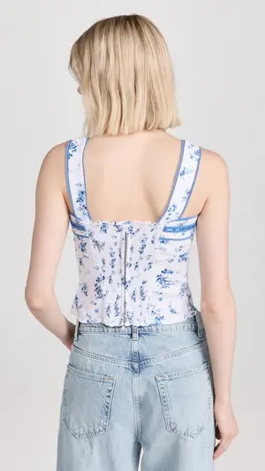 REFORMATION Eloise Linen Top