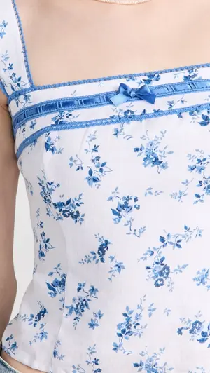 REFORMATION Eloise Linen Top