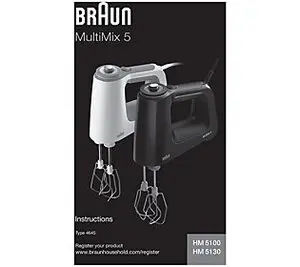 BRAUN Multimix 5 Hand Mixer And Chopper
