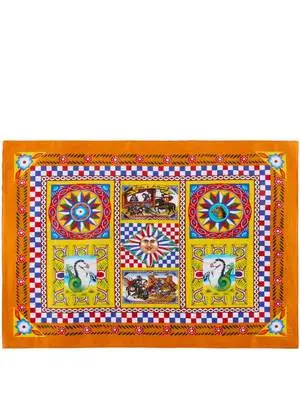 Dolce & Gabbana Placemat-napkin Set - Orange
