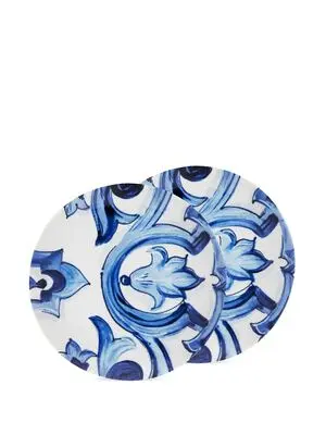 Dolce & Gabbana Porcelain Bread Plates - White