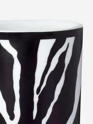 Dolce & Gabbana Zebra-print Porcelain Wine Glass