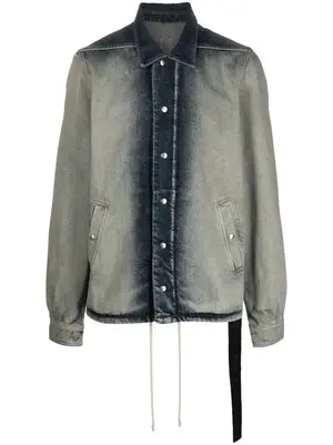 Rick Owens Long-sleeve Denim Jacket