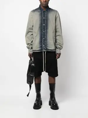 Rick Owens Long-sleeve Denim Jacket