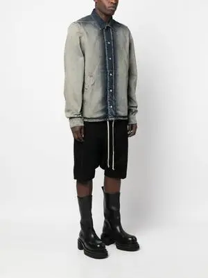 Rick Owens Long-sleeve Denim Jacket