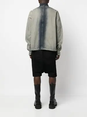 Rick Owens Long-sleeve Denim Jacket