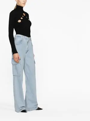 AGOLDE Minka Cargo Wide-leg Jeans