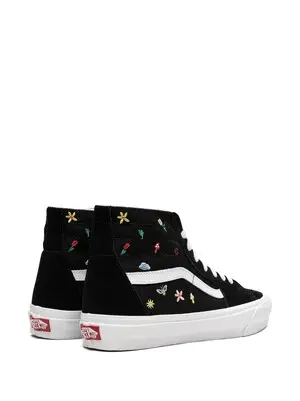 VANS Sk8-hi Tapered Garden Party Sneakers - Black
