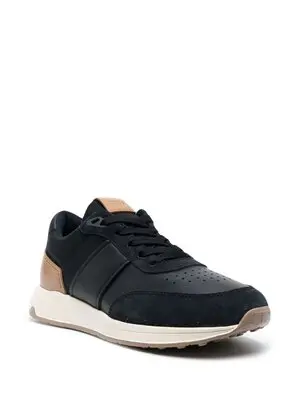TOD'S Leather-trimmed Low-top Sneakers