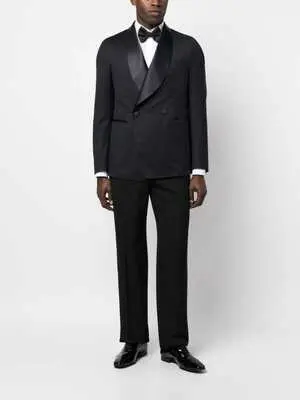 Tagliatore Virgin-wool Double-breasted Blazer