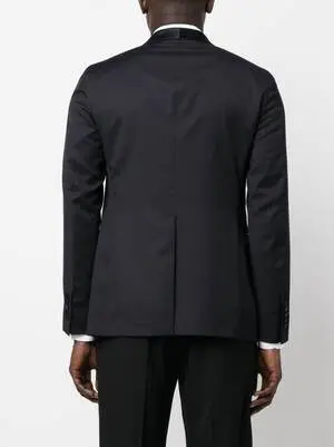 Tagliatore Virgin-wool Double-breasted Blazer