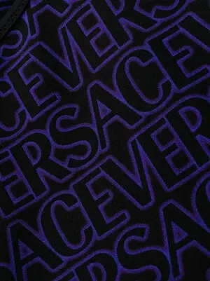 Versace Logo-print Reversible Swimsuit
