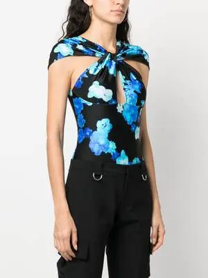 Coperni Floral-print Bodysuit