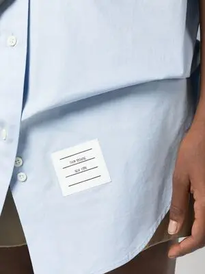 Thom Browne Short-sleeve Shirt Dress - Blue
