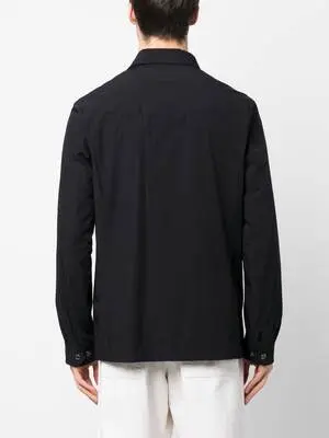 MOORER Press-stud Fastening Shirt Jacket