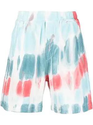 Dsquared2 Distressed Cotton Shorts - Blue