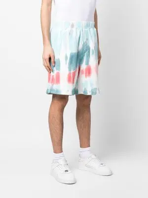 Dsquared2 Distressed Cotton Shorts - Blue