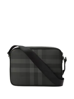 Burberry Muswell Check-pattern Messenger Bag
