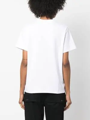 Coperni Floral Logo-patch T-shirt