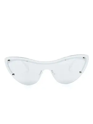 Alexander McQueen Frameless Sunglasses - Silver