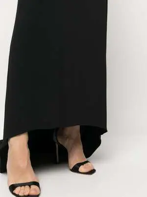 Magda Butrym Asymmetric Draped Floor-length Skirt