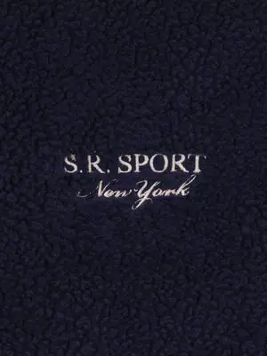 Sporty & Rich Half-zip Fleece Sweatshirt