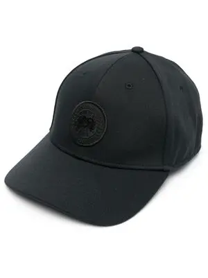 Canada Goose Logo-patch Cap - Black