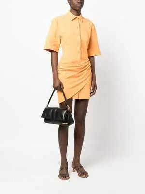 Jacquemus Le Bambimou Leather Shoulder Bag - Black