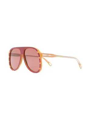 Chloé Dannie Pilot-frame Sunglasses