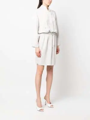 Emporio Armani Draped Shirt Dress